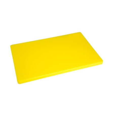 Hygiplas Extra Thick Low Density Yellow Chopping Board from £14.00