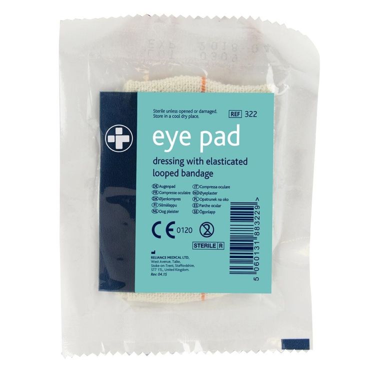 Eye Dressings with Bandage Loop only £1.72