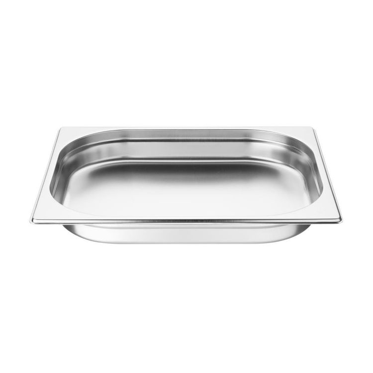 Vogue Stainless Steel 1/2 Gastronorm Tray - 40mm 2.5Ltr only £5.41