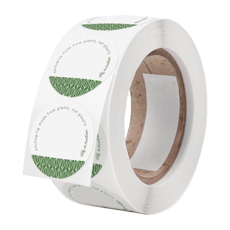 Vegware VRST45W Compostable Write-On Stickers only £16.39