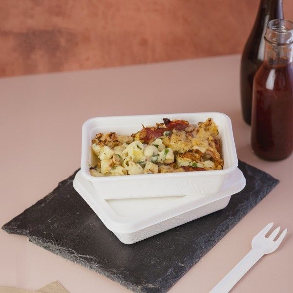 Vegware T500BNW 16oz/500ml Nourish Moulded Fibre Tray only £44.60