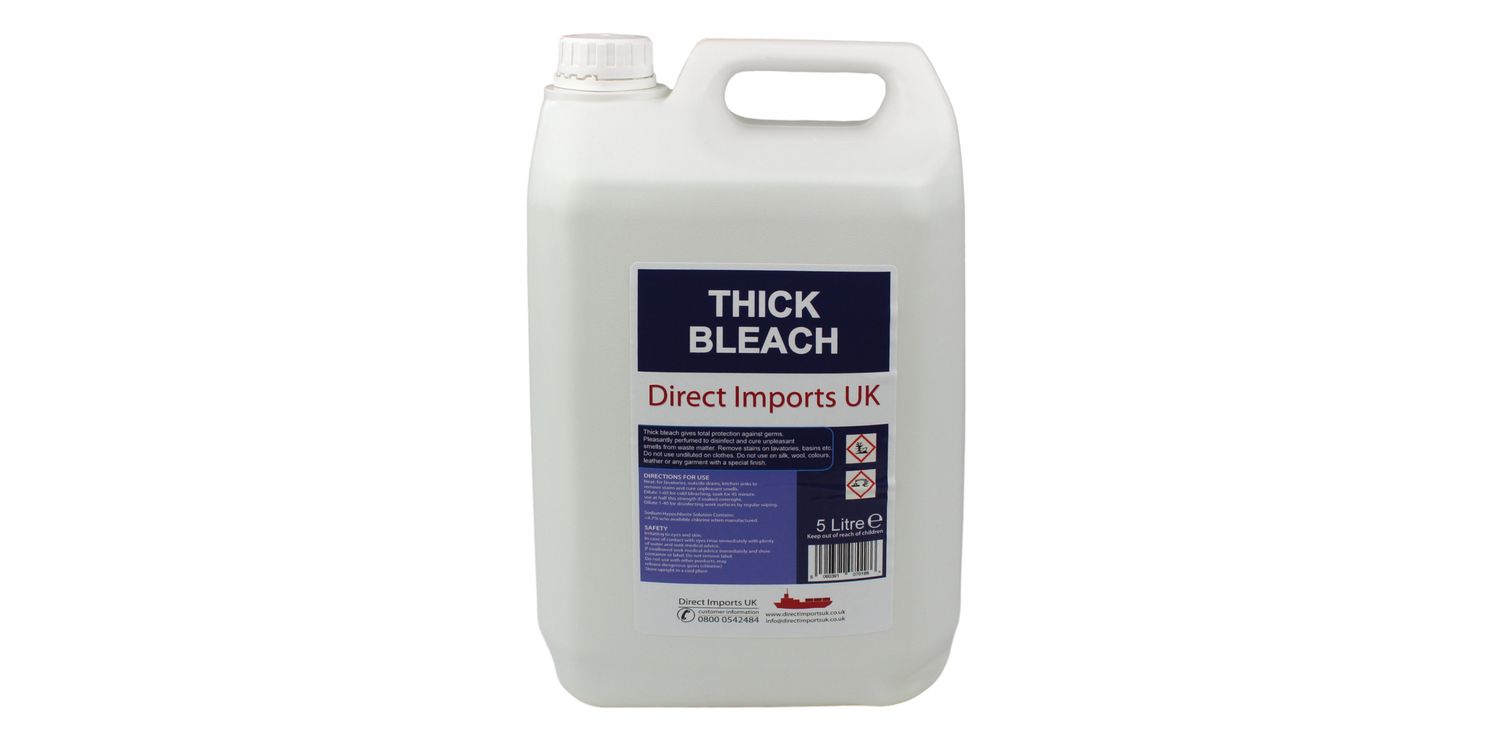 Direct Imports Thick Bleach 5LT only £4.99