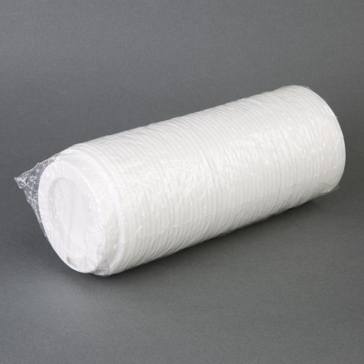 Fiesta Recyclable Coffee Cup Lids White 225ml / 8oz only £2.37