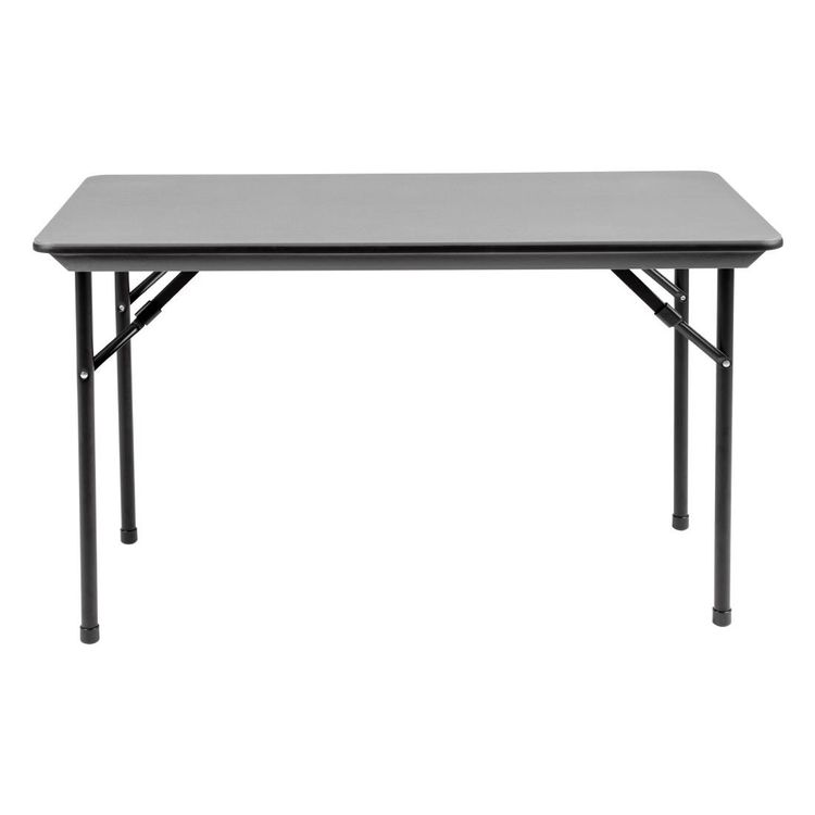 Bolero ABS Rectangular Folding Table Grey 4ft (Single) only £102.99