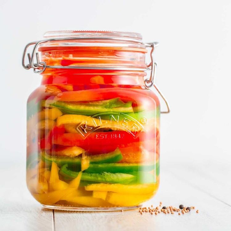 Kilner Square Clip Top Jar 1Ltr only £18.90