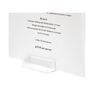 Acrylic Triangle Menu Holder only £1.06